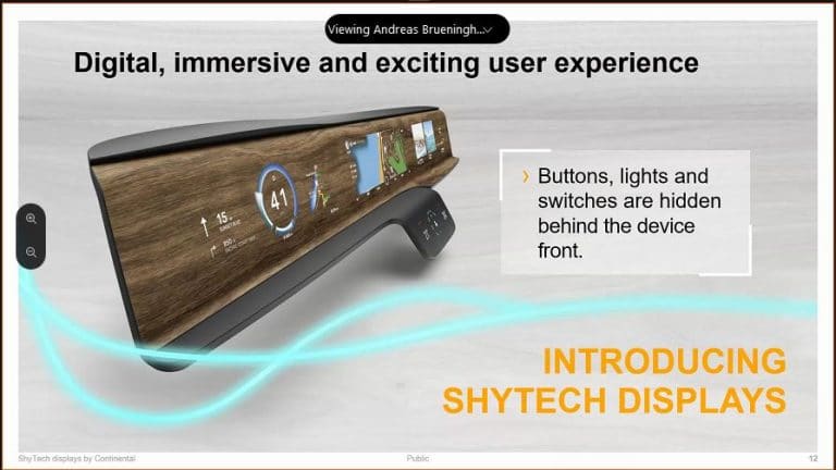 Continental introduces ShyTech displays - Auto Components India