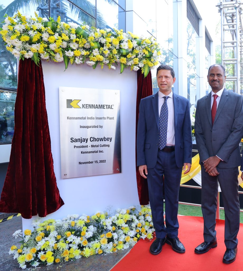 KENNAMETAL INDIA INAUGURATES NEW FACILITY - Auto Components India