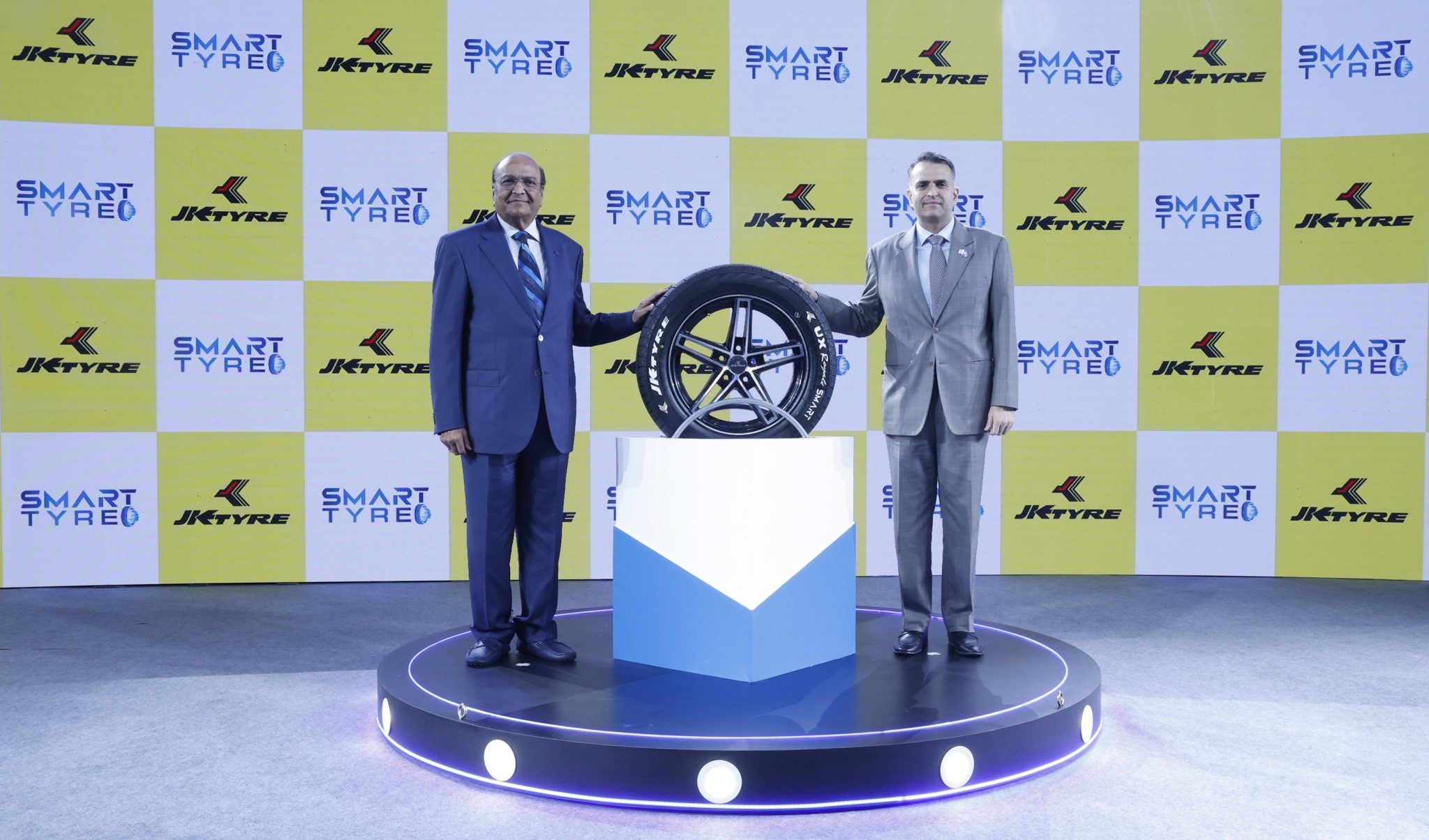 JK Tyre Launches Embedded Smart Tyres - Auto Components India